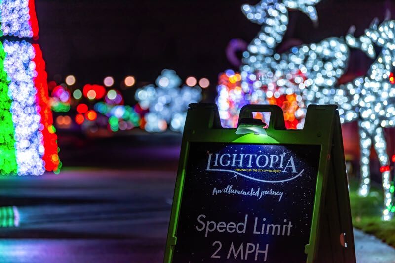 Lightopia brings dazzling winter drive-through experience to Hillsboro ...